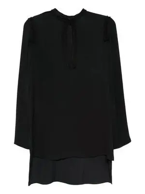 LANVIN 2015 Keyhole Blouse - Black