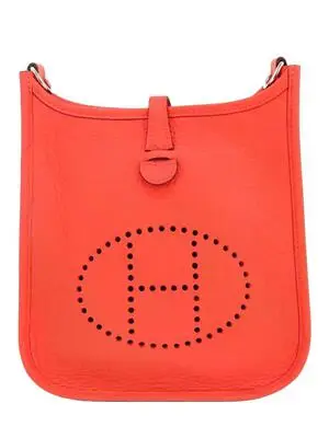 Hermès Mini Evelyne Shoulder Bag - Orange