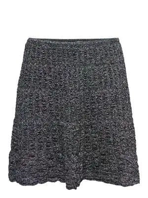Missoni Knitted Flared Skirt - Grey