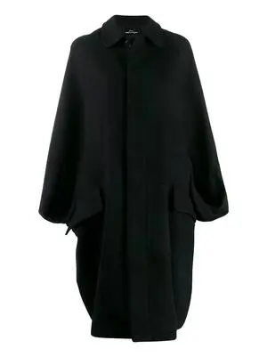 Comme Des Garçons 1996's Cocoon Coat - Black
