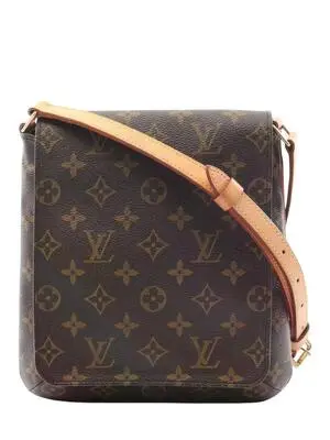 LOUIS VUITTON Monogram Musette Salsa Pm Long Strap Crossbody Bag - Brown
