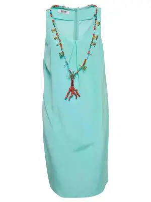 Moschino Embellished Dress - Blue