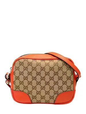 Gucci Gg Canvas Bree Crossbody Bag - Brown