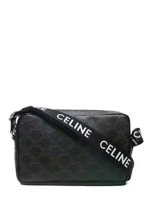Celine 2010-2020s Triomphe Handbag - Black