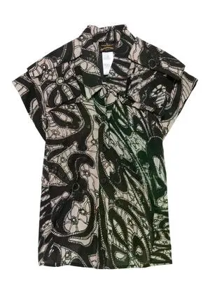 VIVIENNE WESTWOOD Floral-print Blouse - Black