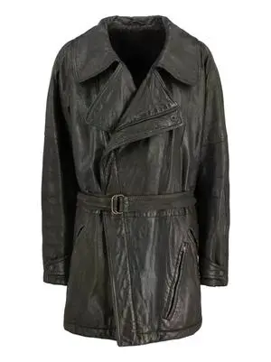 GIANFRANCO FERRE Grained Leather Jacket