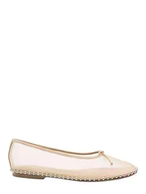 ALEXANDER WANG Lina Mesh Ballet Flats - Neutrals
