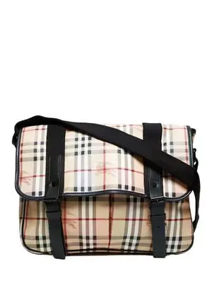 Burberry Check-pattern Shoulder Bag - Neutrals