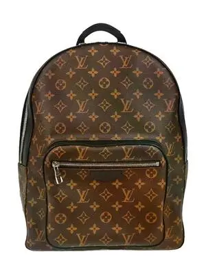 LOUIS VUITTON 2018 Macassar Josh Backpack - Brown