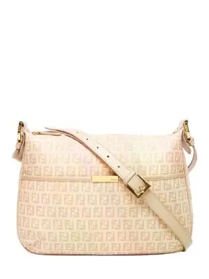 Fendi Zucchino Shoulder Bag - Neutrals