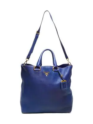 Prada 2010 2way Tote Bag - Blue