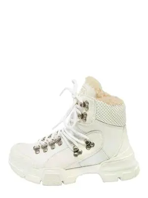 Gucci Panelled Sneakers - White