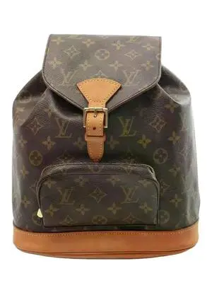 LOUIS VUITTON 2001 Montsouris Mm Backpack - Brown