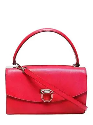 FERRAGAMO Gancini Handbag - Pink