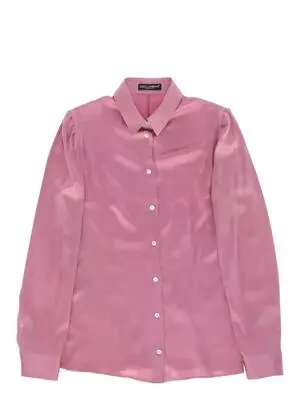 Dolce & Gabbana 2000s Long-sleeve Blouse - Pink