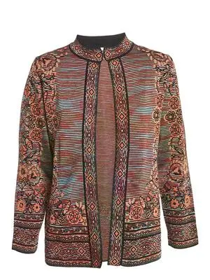 Missoni Floral Striped Cardigan - Brown
