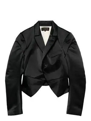 Comme Des Garçons 2004 Satin Blazer - Black