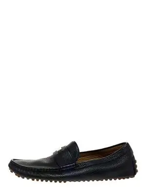 Gucci Leather Loafers - Black