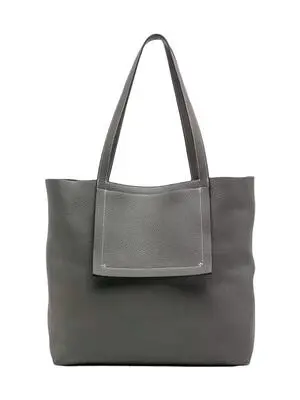 Hermès 2022 Taurillon Clemence Cabasellier 46 Tote Bag - Grey
