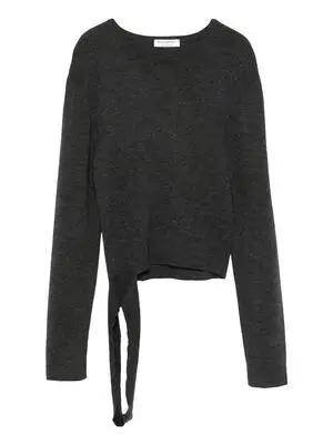 SAINT LAURENT 1990s Cut-Out Detail Sweater