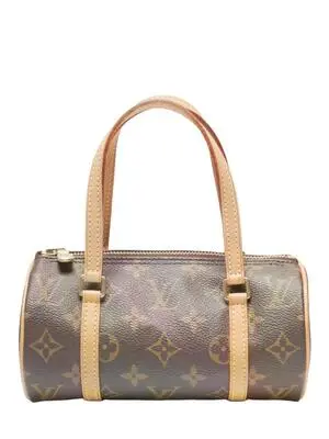 LOUIS VUITTON 2003 Papillon 19 Monogram Handbag - Brown