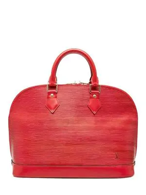 LOUIS VUITTON 2000 Epi Alma Pm Handbag - Red