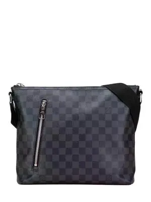 LOUIS VUITTON Damier Graphite Mick Pm Crossbody Bag - Black