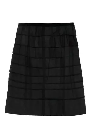 LANVIN 2006s Striped Skirt