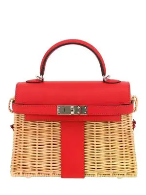 Hermès Kelly Picnic Handbag - Red