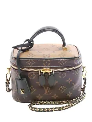 LOUIS VUITTON PRE-OWNED 2020 Monogram Vanity Tote Bag - Brown