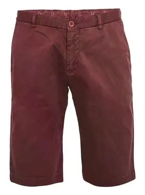 Etro Cotton Buttoned Shorts - Red