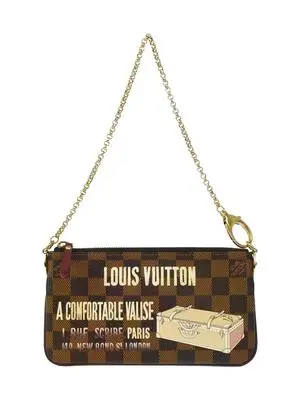 LOUIS VUITTON 2010 Milla Mm Clutch Bag - Brown