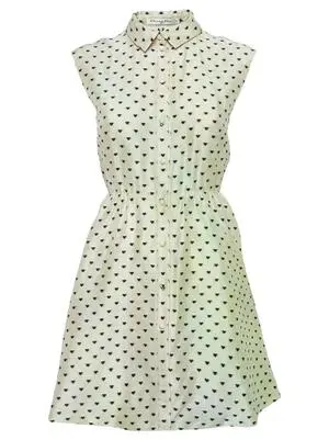 Dior 2024 Heart-print Dress - Neutrals