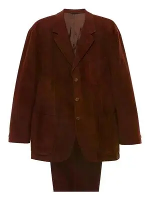 ROMEO GIGLI 1990s Cotton Suit - Brown