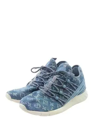 LOUIS VUITTON Fastlane Denim Sneakers - Blue