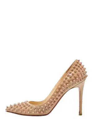 CHRISTIAN LOUBOUTIN 105mm Pigalle Pumps - Neutrals