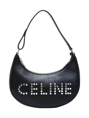 Celine 2020-2024s Medium Ava Shoulder Bag - Black