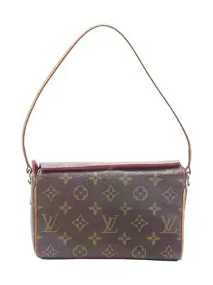 LOUIS VUITTON 2003 Recital Monogram Handbag - Brown