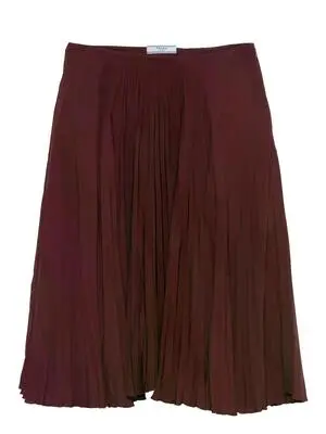 PRADA 2000s Pleated Skirt