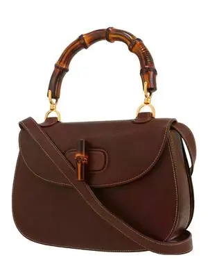 Gucci Bamboo Shoulder Bag - Brown