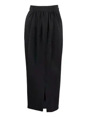 GIANFRANCO FERRE Wool Midi Skirt