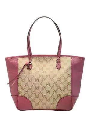Gucci Gg Canvas Bree Tote Bag - Brown