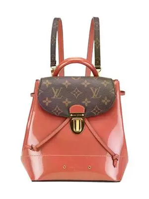 LOUIS VUITTON 2019 Monogram Vernis Hot Springs Backpack - Pink