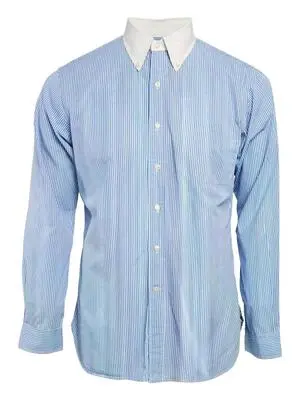 Polo Ralph Lauren 2023 Striped Cotton Shirt - Blue