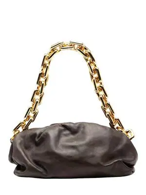 BOTTEGA VENETA 2012-2025 Lambskin Chain Pouch