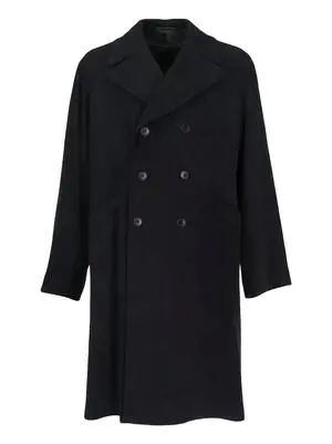 ROMEO GIGLI Buttoned Belted Coat - Blue