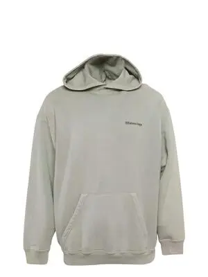 Balenciaga Cotton Hoodie - Grey