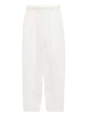 Giorgio Armani 1990s Organza Trousers - Neutrals