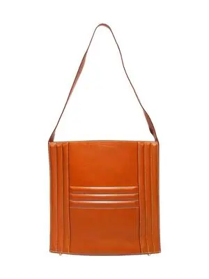 Hermès 1970-1990 Cadena Kelly Shoulder Bag - Brown