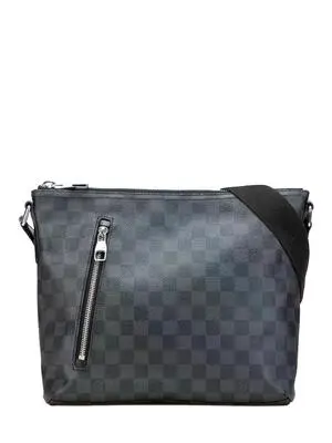 LOUIS VUITTON Damier Graphite Mick Pm Crossbody Bag - Black
